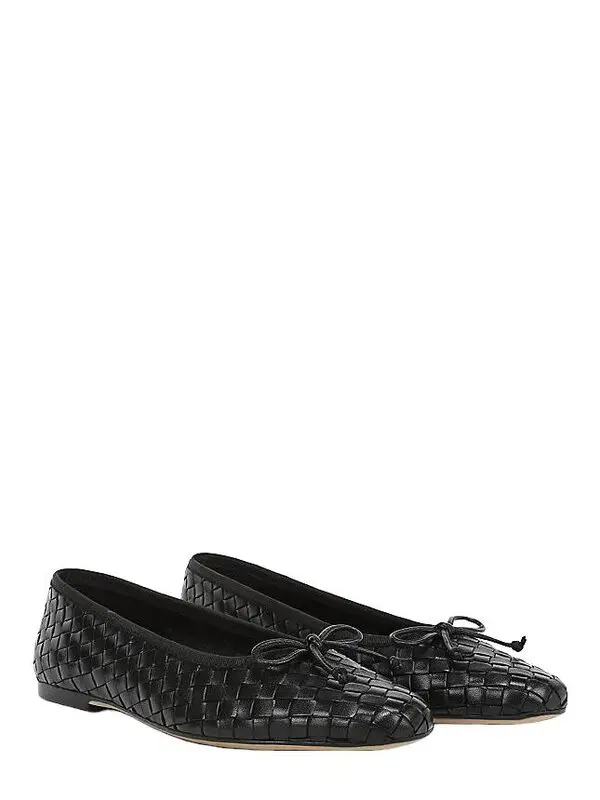 Sam Edelman Ruthie Woven Ballet Flats - Black