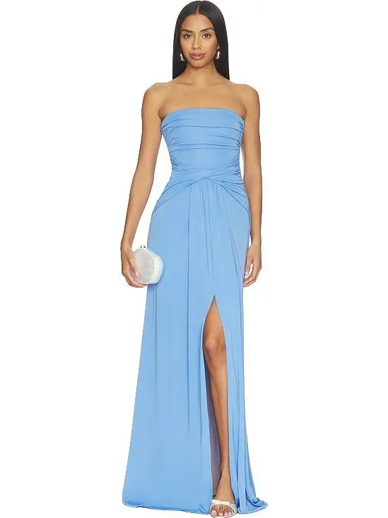 Cinq À Sept Olena Gown - Blue