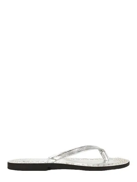 Jeffrey Campbell Katrina Strap Sandal - Metallic Silver