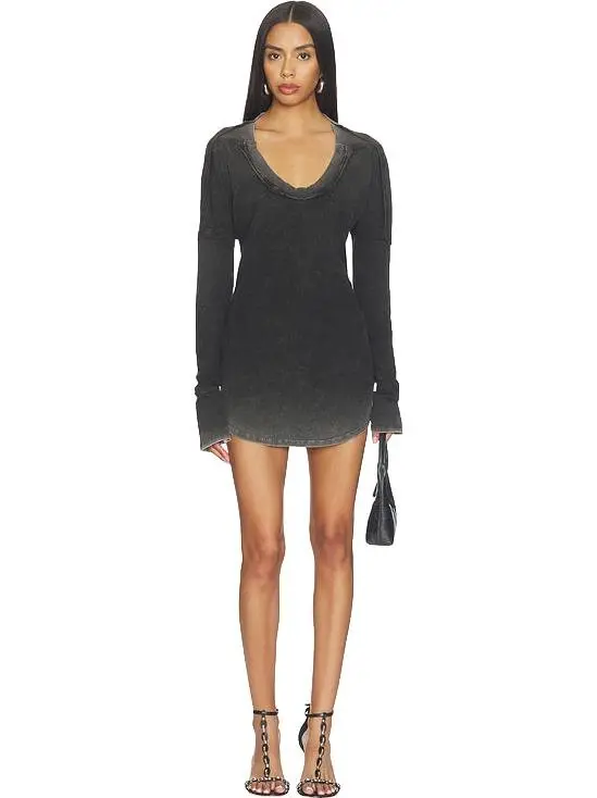KNWLS Bellona Tunic - Washed Black