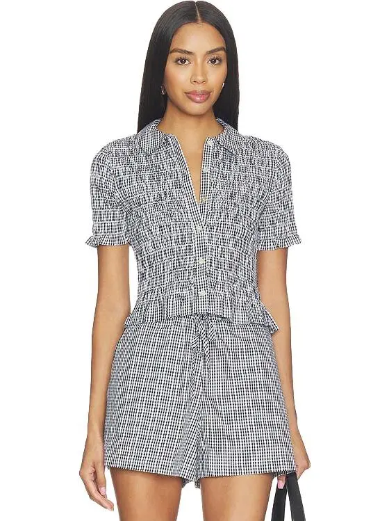Rails Alton Top - Black Gingham