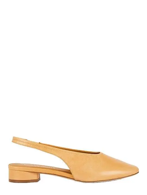 Jeffrey Campbell Trustee Slingback Flats - Light Beige