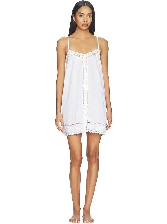 Polo Ralph Lauren Cami Sleep Dress - White Cloud