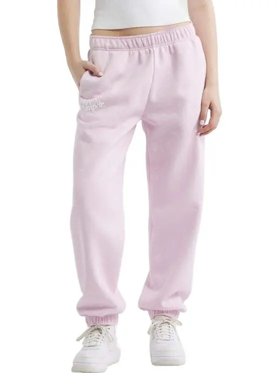 HAPPY CAMP3R Elastic Waist Jogger - Lilac Snow