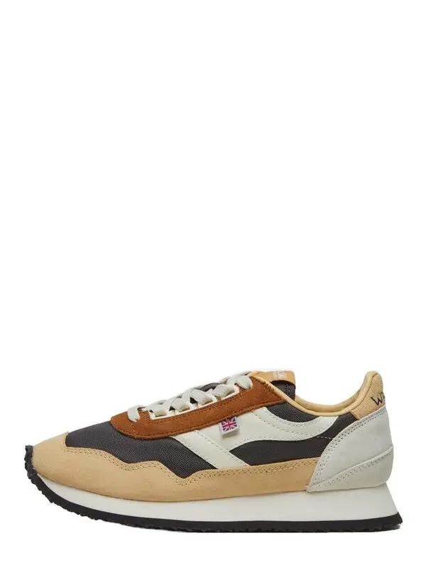 WALSH Ensign Sneakers - Black/beige/yellow
