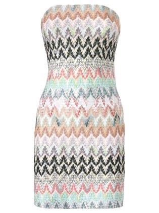 Missoni Viscose & Cotton Lamé Lace Motif Mini Dress - Multicoloured