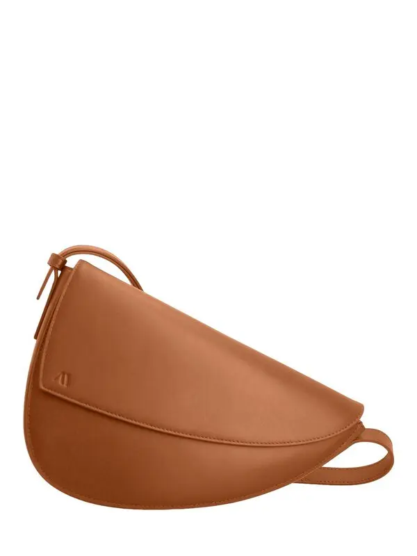 KAAI Rebel Leather Crossbody Bag - Cognac