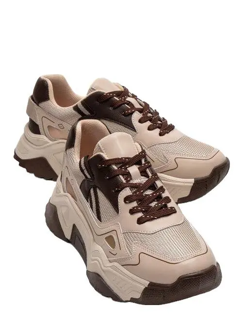 PROLOGUE SHOES Pleur Fashion Sneaker - Brown