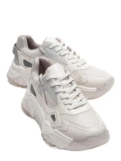 PROLOGUE SHOES Pleur Fashion Sneaker - White