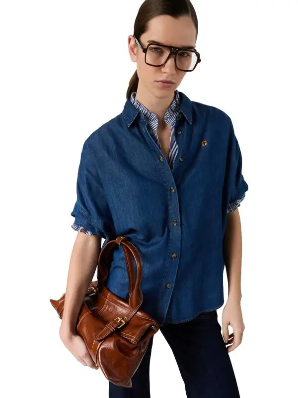 Gerard Darel Cess Denim Shirt - Jeans