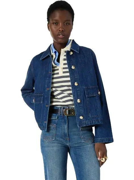 Gerard Darel Taina Denim Jacket - Jeans