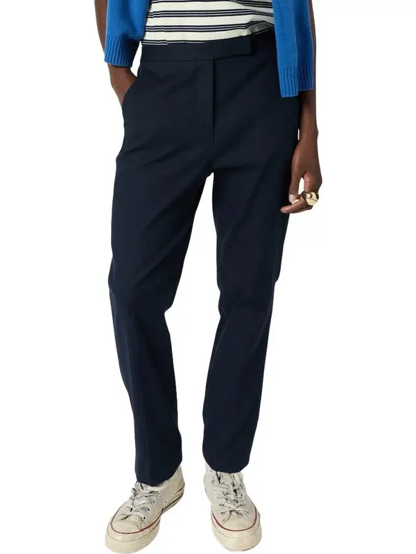 Gerard Darel Auria Straight Leg Pants - Navy Blue