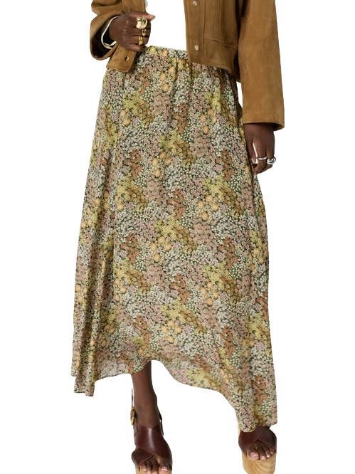 Gerard Darel Jasmyne Floral Maxi Skirt - Pink