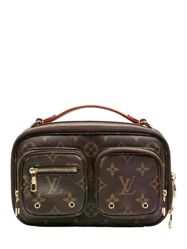 LOUIS VUITTON Pm Utility Monogram Canvas Tote - Brown