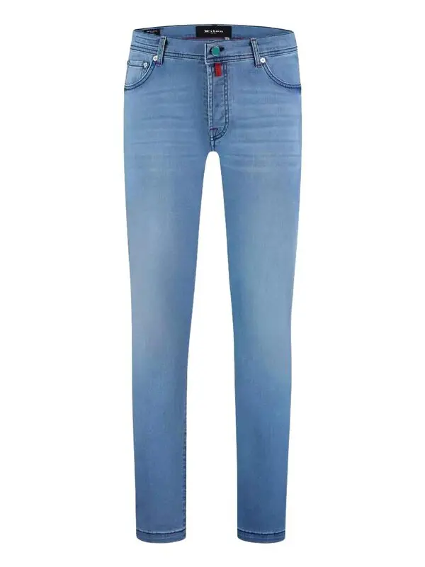 Kiton Rivet Jeans - Blue