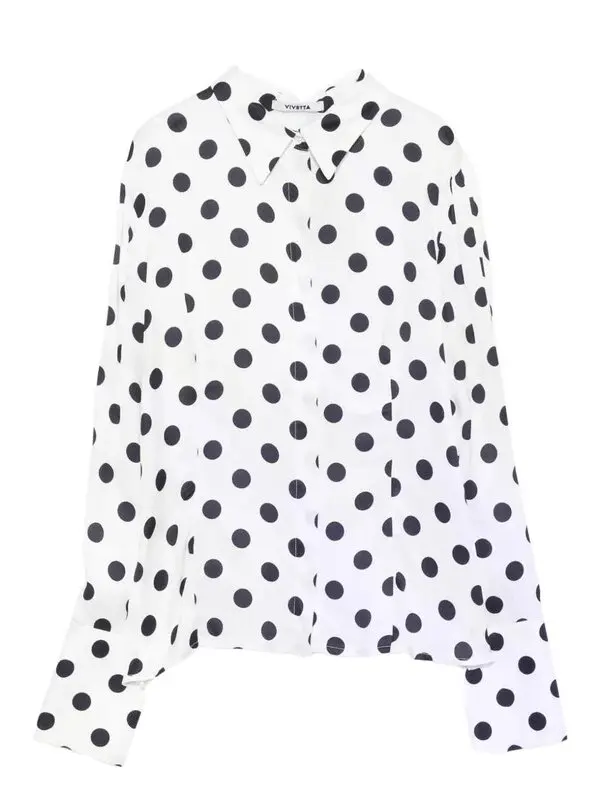 Vivetta Polka Dot Shirt - White