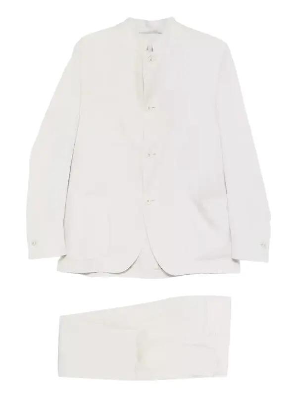 Eleventy Single-breasted Suit - Neutrals