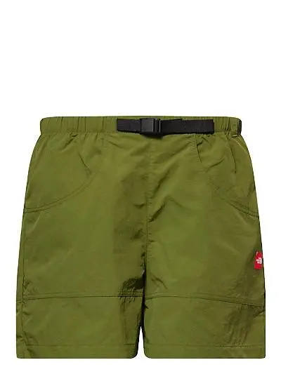 The North Face Belted Woven Shorts - Woodland Green