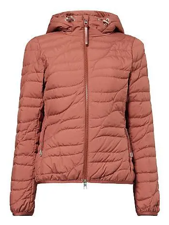Moncler Delebiao Hooded Down Jacket - Brown