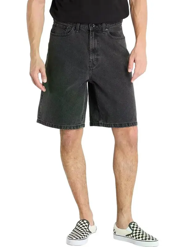 VANS Check-5 Denim Shorts - Black