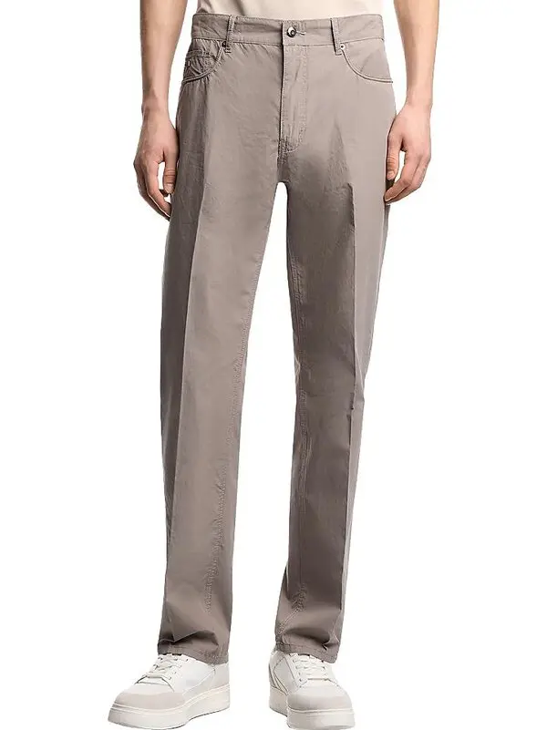 Emporio Armani Straight Fit Pants - Vintage Khaki