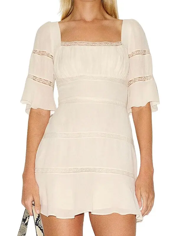 REFORMATION Claribel Dress - Cream
