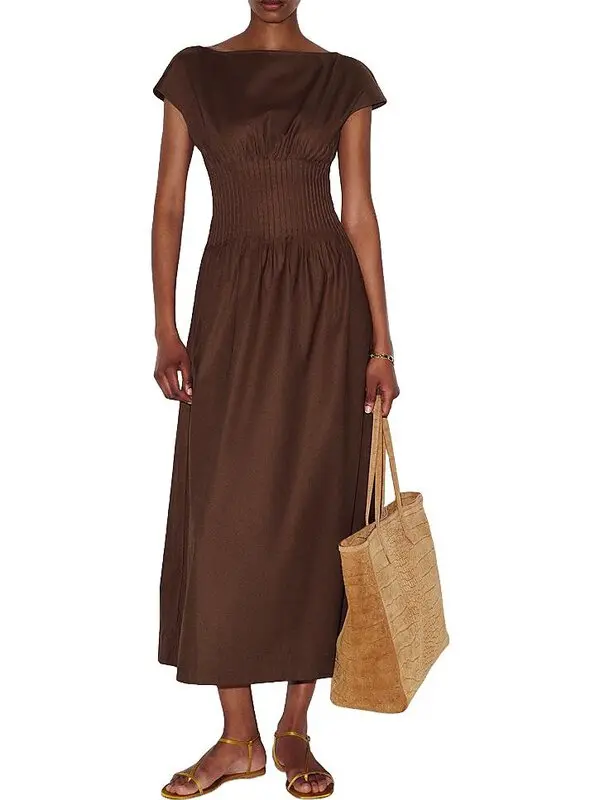 REFORMATION Aintana Dress - Cafe