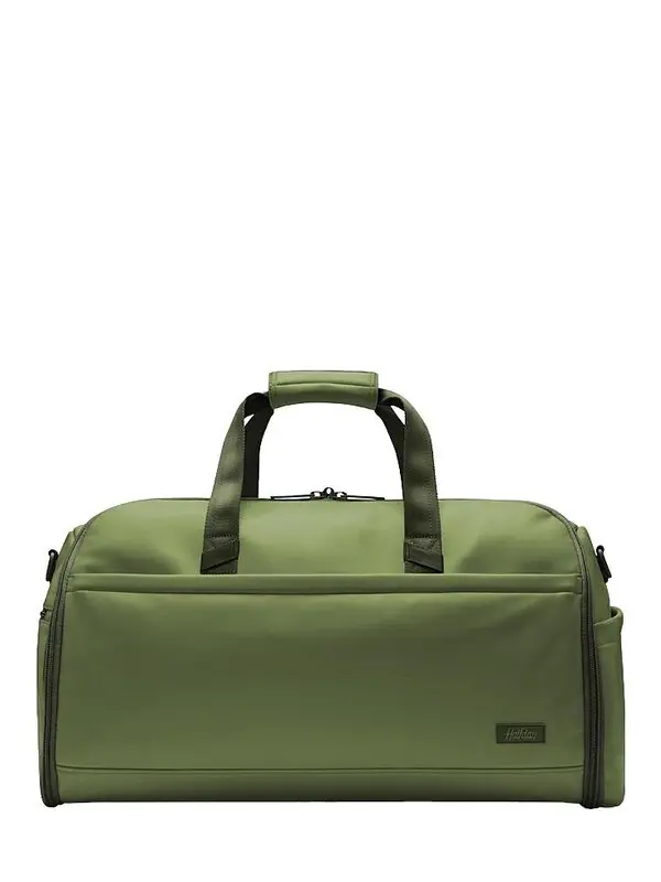 HALFDAY Leather Garment Travel Duffel Bag - Leaf