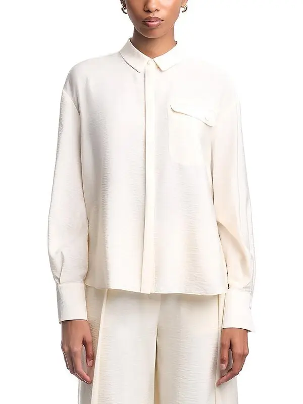 Emporio Armani Textured Shirt - Vanilla