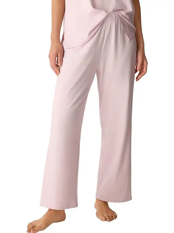 Eileen Fisher Straight Leg Ankle Pants - Crisp Pink