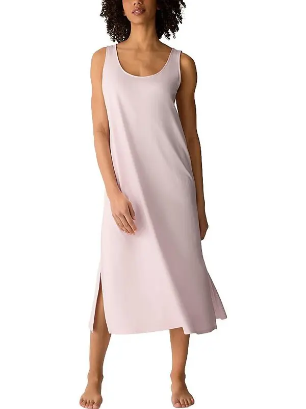 Eileen Fisher Scoop Neck Dress - Crisp Pink