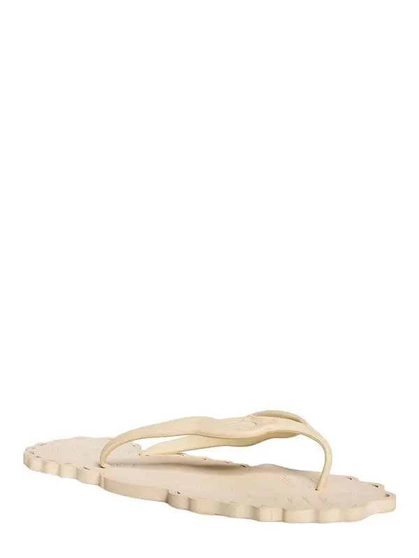 Zimmermann Thong Sandals - Milk