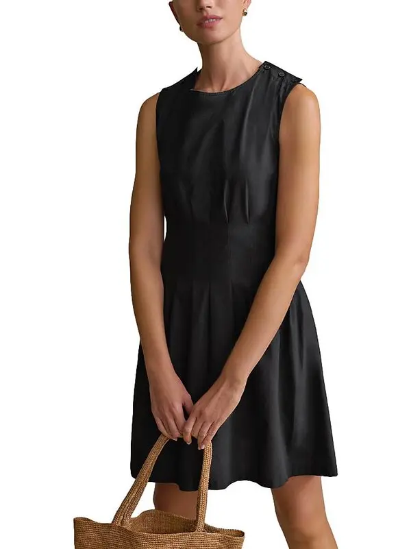 Jenni Kayne Reverie Shaped Waist Dress - Black