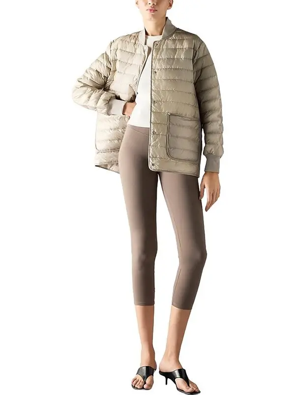 Moose Knuckles Transit Bomber Jacket - Alabaster
