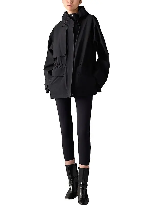 Moose Knuckles Laurier Rain Jacket - Black