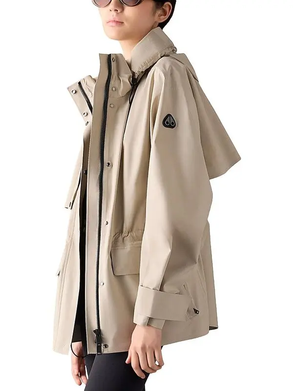 Moose Knuckles Laurier Rain Jacket - Oat
