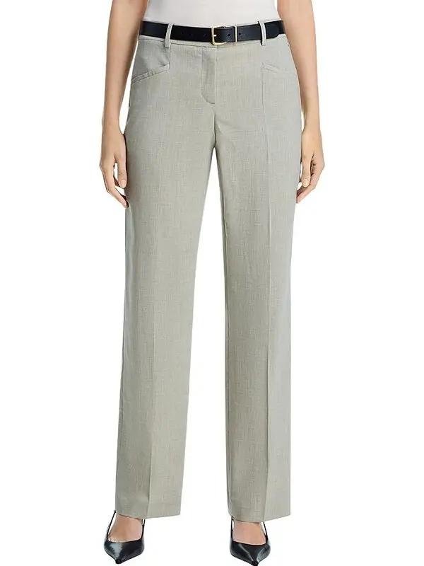 BOSS Tiana Wool Pants - Pumice