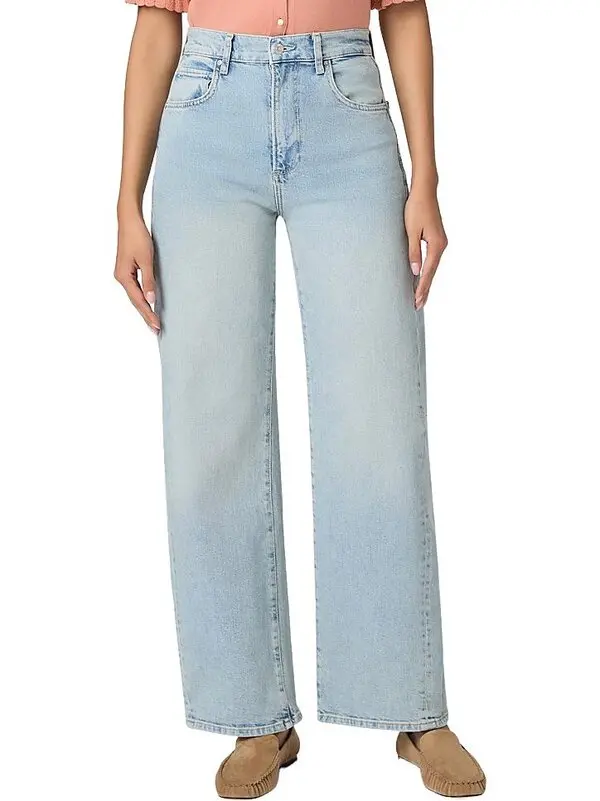 Paige Arellia Skimmer High-rise Barrel-leg Jeans - Marvista