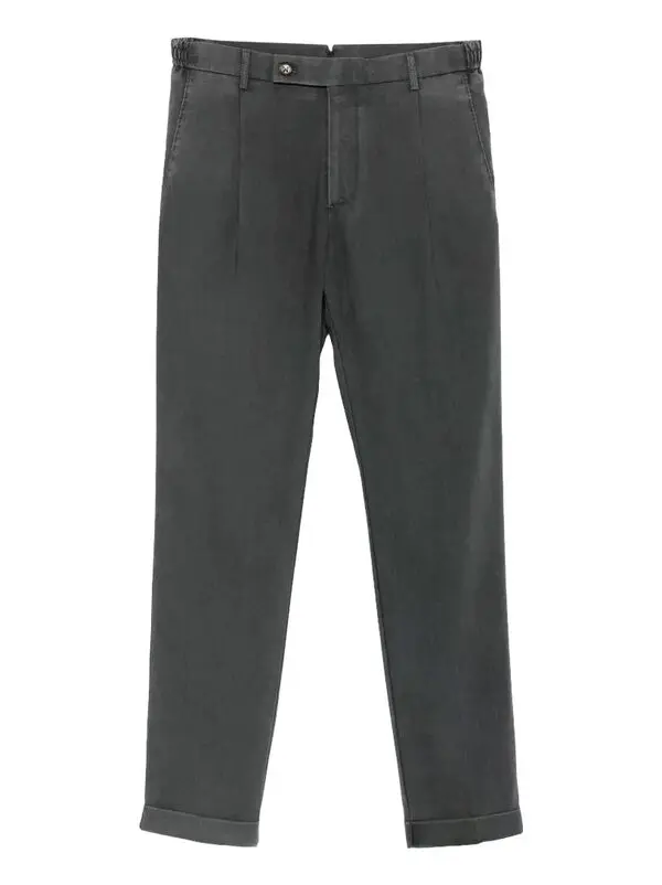 BERWICH Pleated Trousers - Grey