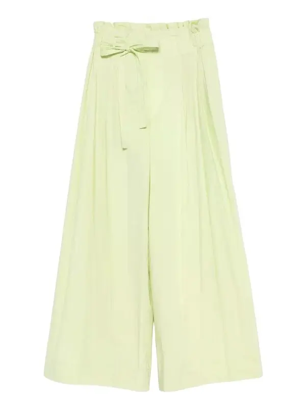 Vivetta Tie-waist Trousers - Green