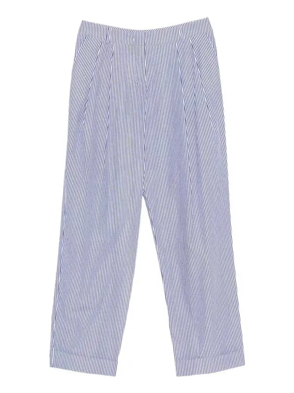 Vivetta Striped Pleated Trousers - Blue