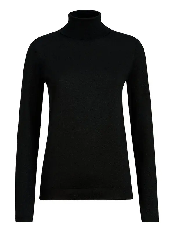 Brunello Cucinelli Cashmere-silk Rollneck Sweater - Black