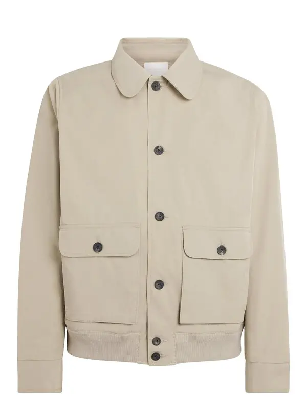 Citizens Of Humanity Cotton Utility Jacket - Beige