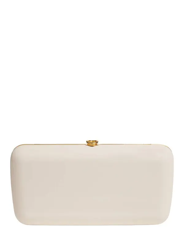 Jeffrey Levinson Finley Clutch Bag - Ivory