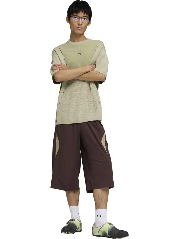 PUMA Clrt 2g Long Shorts - Brown