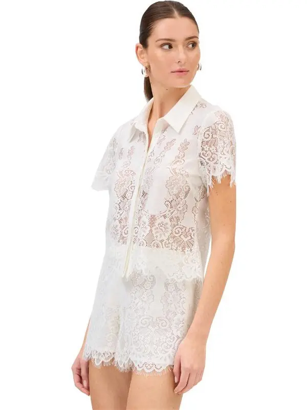 ALLISON NEW YORK Meadow Blouse - White