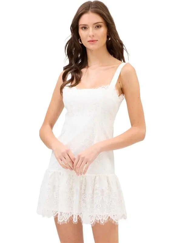 Allison Seraphina Dress - White
