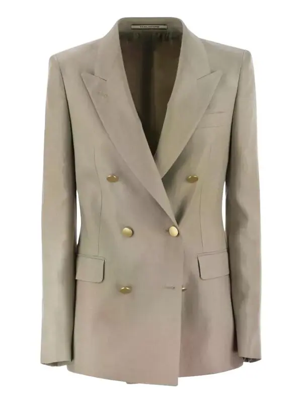 Tagliatore Double-breasted Buttoned Blazer - Neutrals