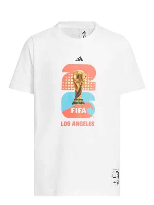 Adidas Fifa World Cup 26 Host City Los Angeles Graphic T-shirt - White