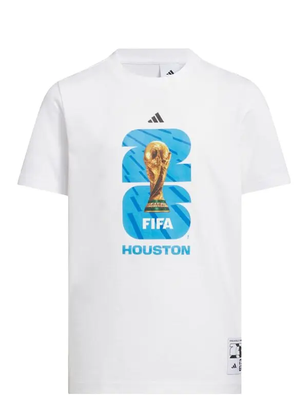 Adidas Fifa World Cup 26 Host City Houston Graphic T-shirt - White